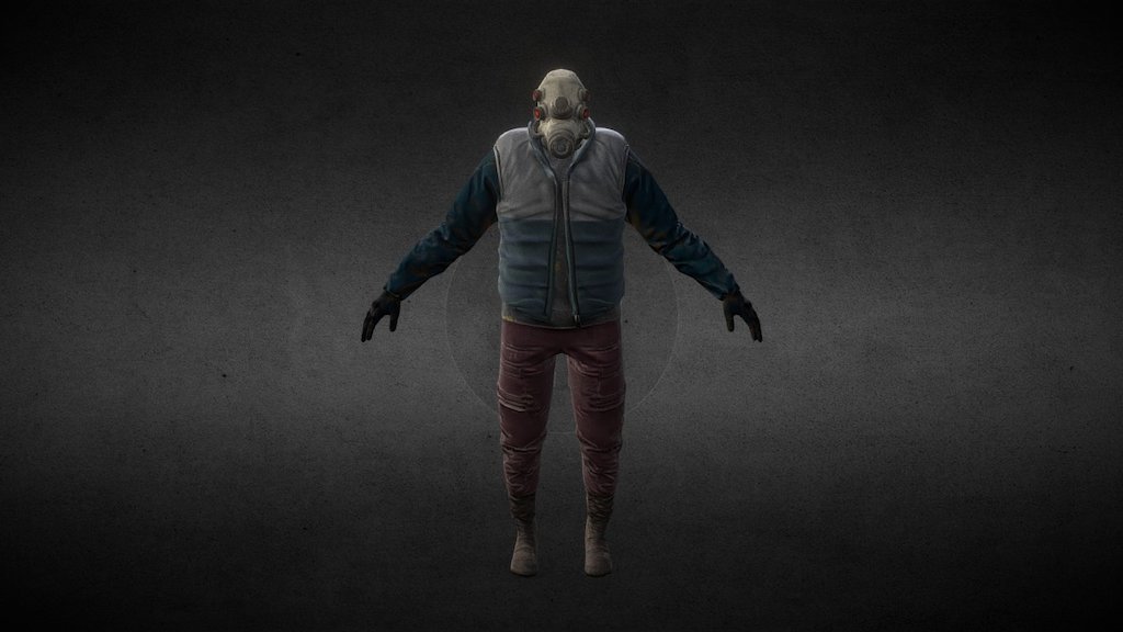 post apocalyptic character - 3D model by petresco [0236ebc] - Sketchfab