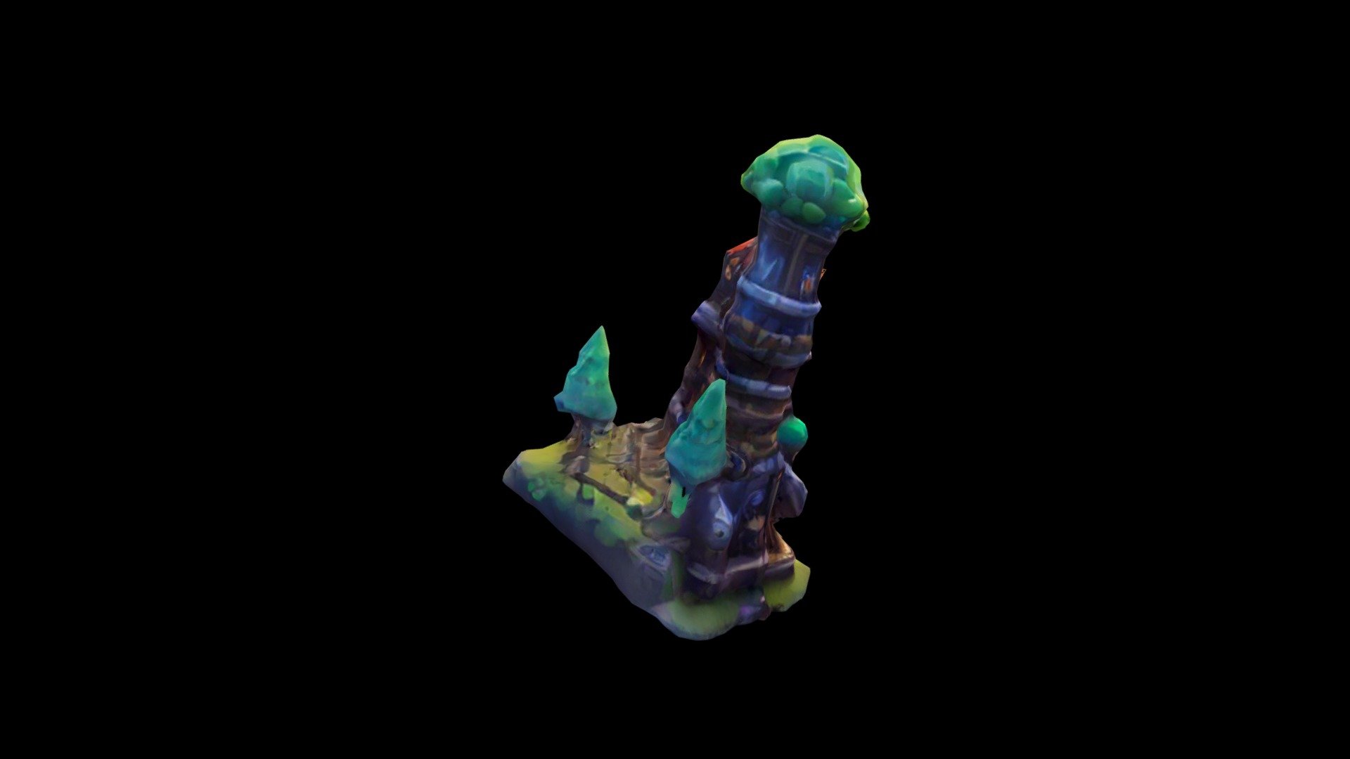 Tower Fall RTS building 150bf1f8-8e53-4a24-9a9e- - Download Free 3D ...