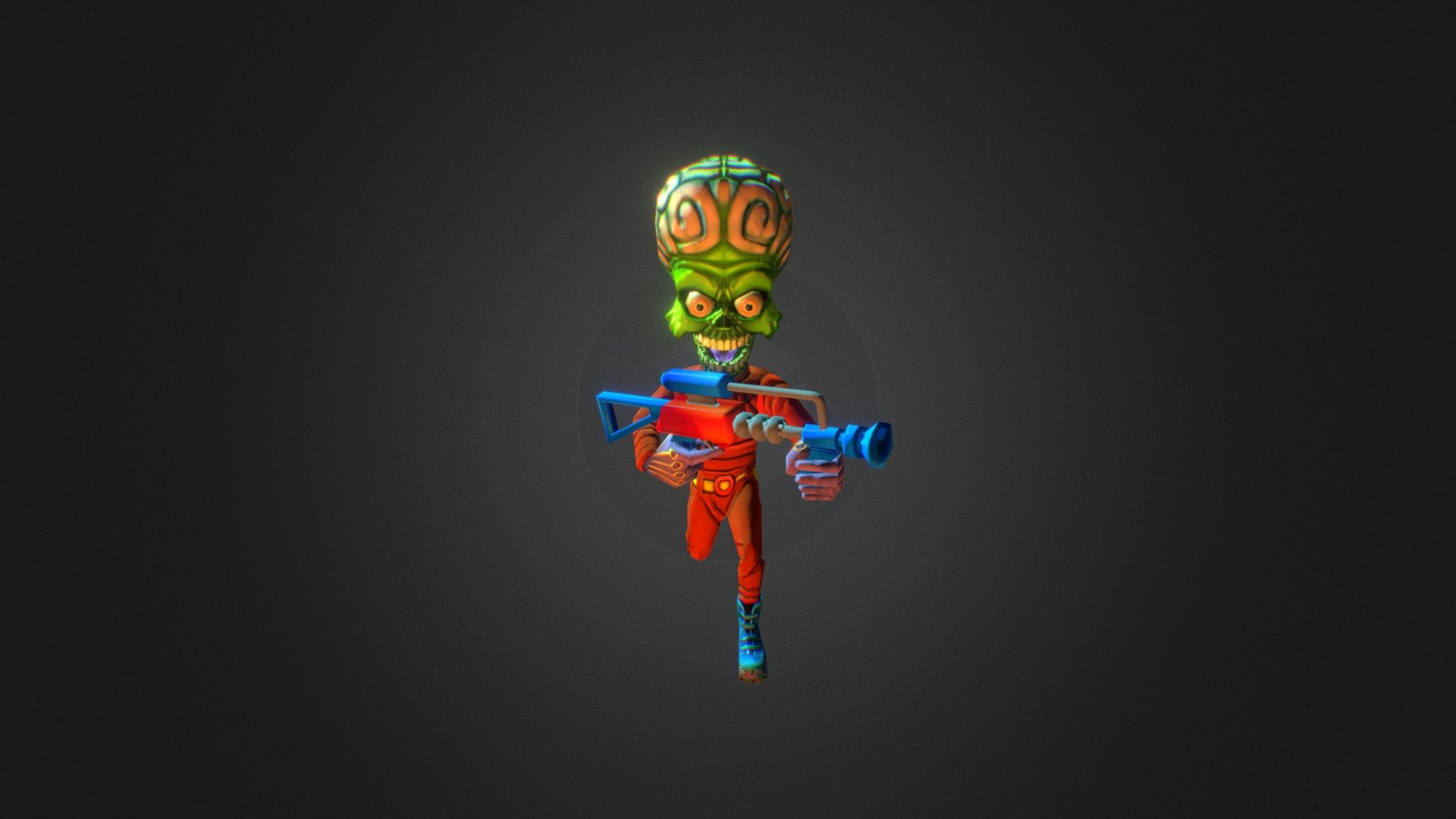 Martian - 3D model by jagoska [02381f0] - Sketchfab
