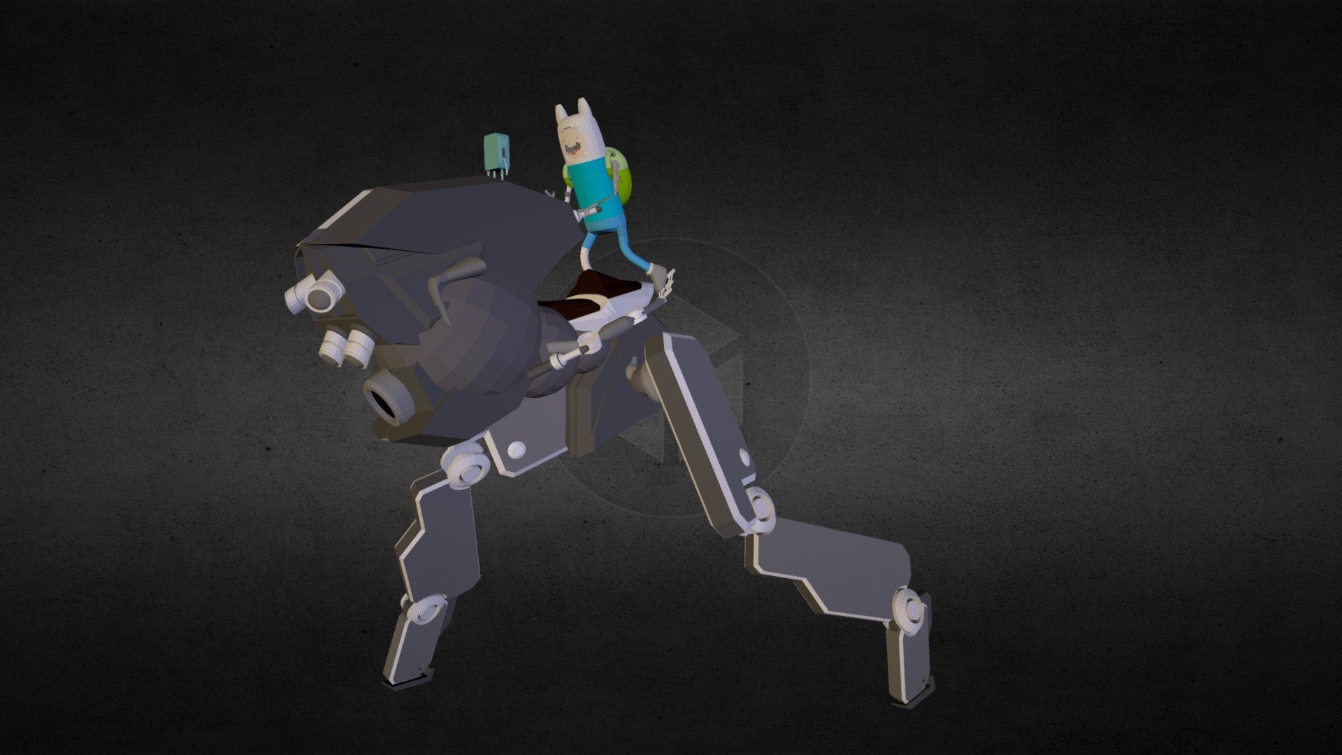 Fim-bimo-robot - Download Free 3D model by metropolisb [02390e7 ...