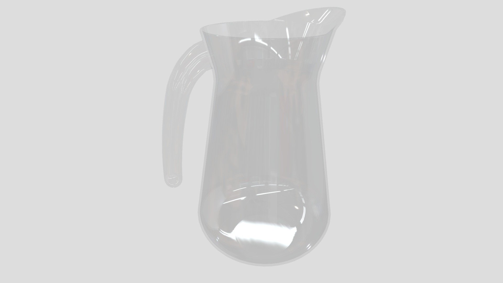 Glass jug - 3D model by mARTon3D (@Marta4) [023a068] - Sketchfab