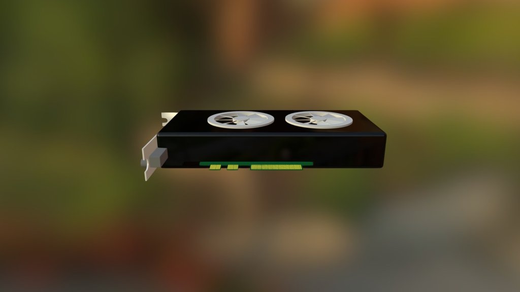Graphics Card - 3D model by MeganJT [023a592] - Sketchfab