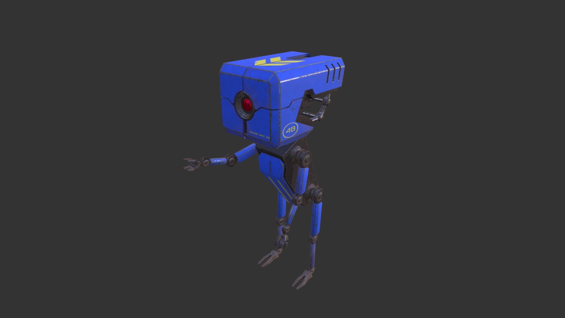 Smart bot - Download Free 3D model by plotnikovvlad [023aa0f] - Sketchfab