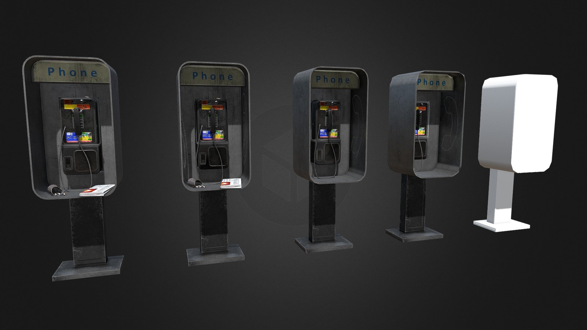 Payphone (lods) - Download Free 3D model by Arsen Ismailov (@fdgasd7 ...