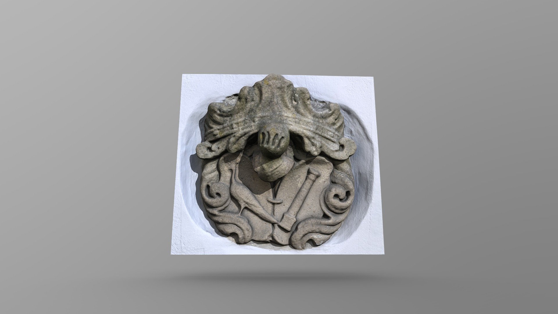 Erby rodu Petřvaldů a Colonnů, hrad Buchlov - 3D model by Héctor ...