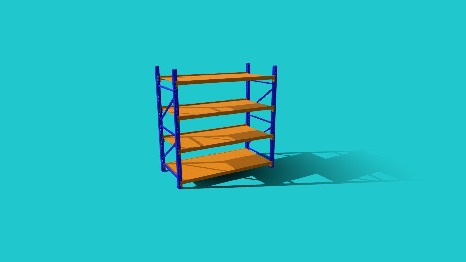 industrial rack 1 - Download Free 3D model by sazzad.modina [023c25a] - Sketchfab