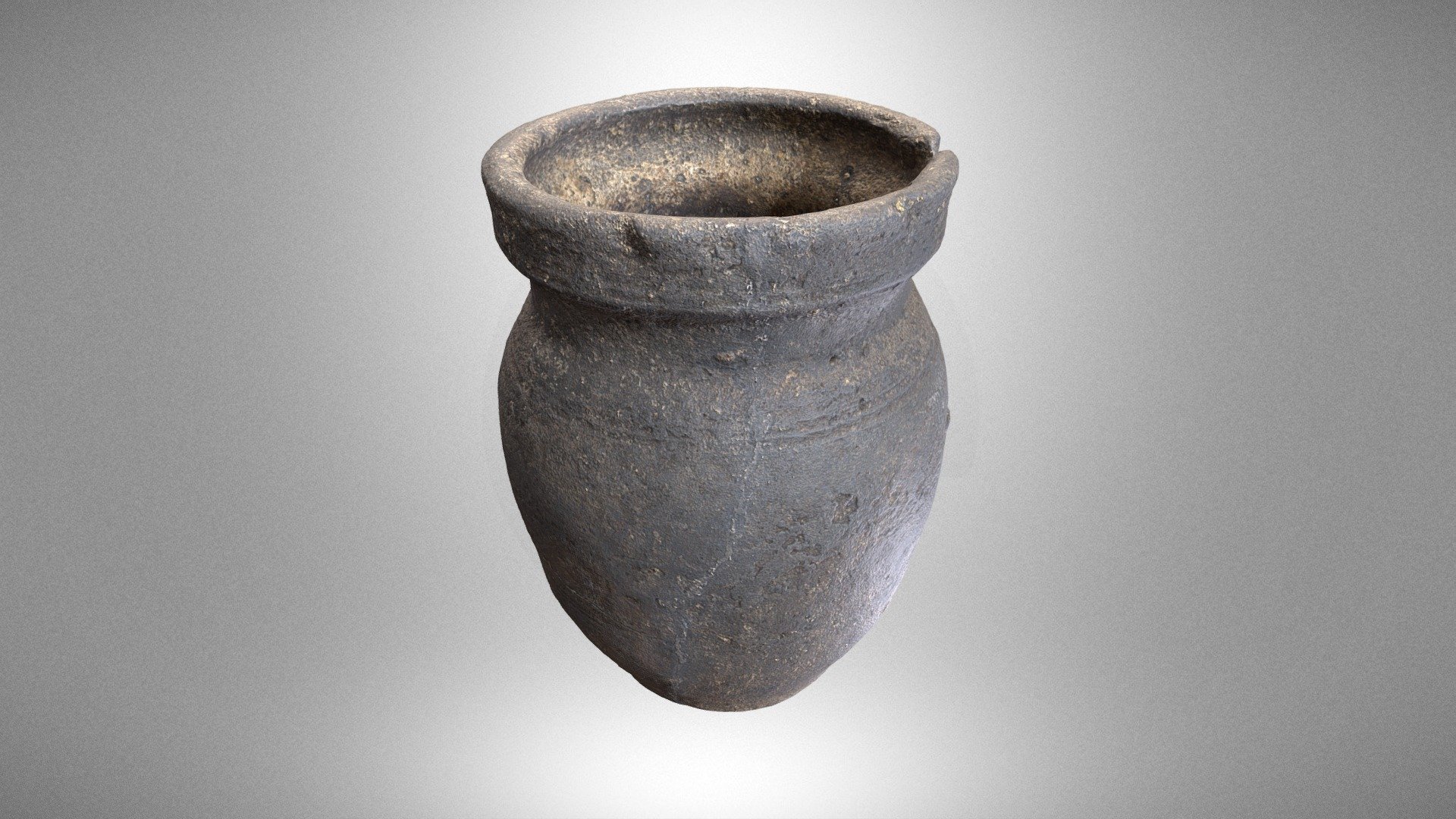 Graphite pot - Download Free 3D model by Virtual Museums of Małopolska ...