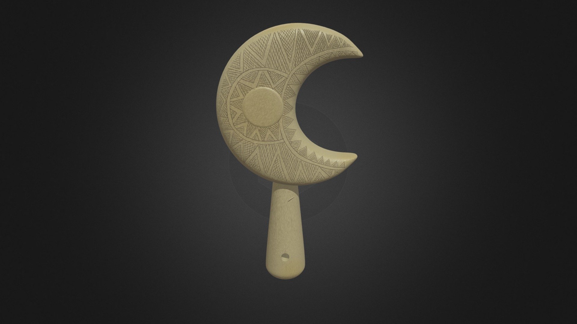 Clava Mapuche - 3D model by Alian (@alianart) [023e2e5] - Sketchfab