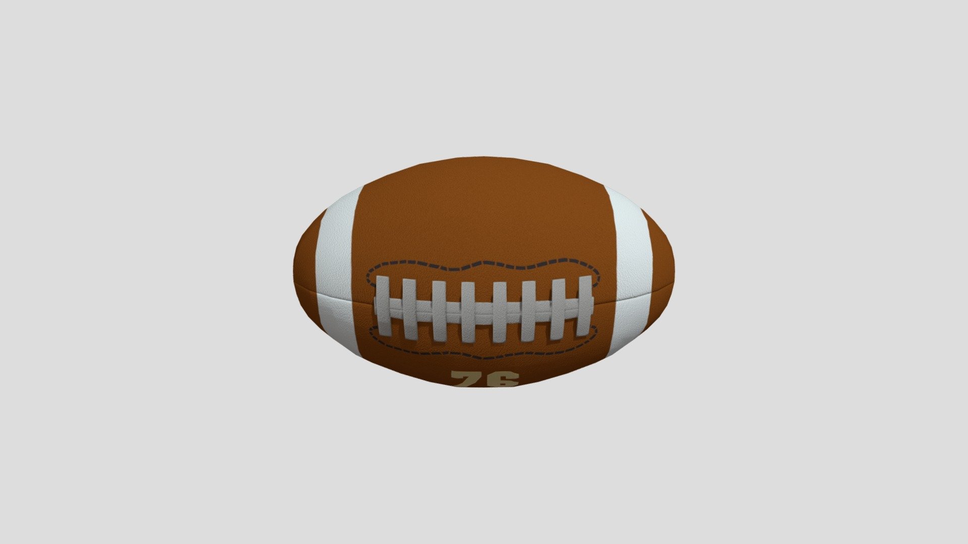 Football - 3D model by TreasuredTeam [023e62e] - Sketchfab