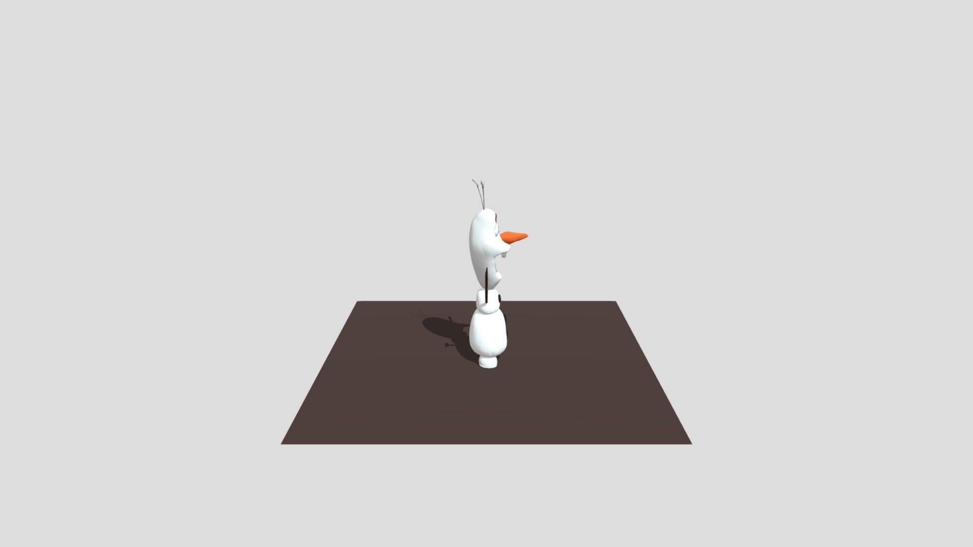 Olaf Scared? - 3D model by LinikerL [023e7e1] - Sketchfab