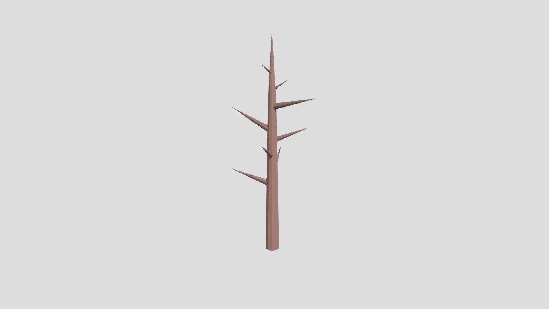 Low Poly Dead Tree - 3D model by illiasgon [023ec1a] - Sketchfab
