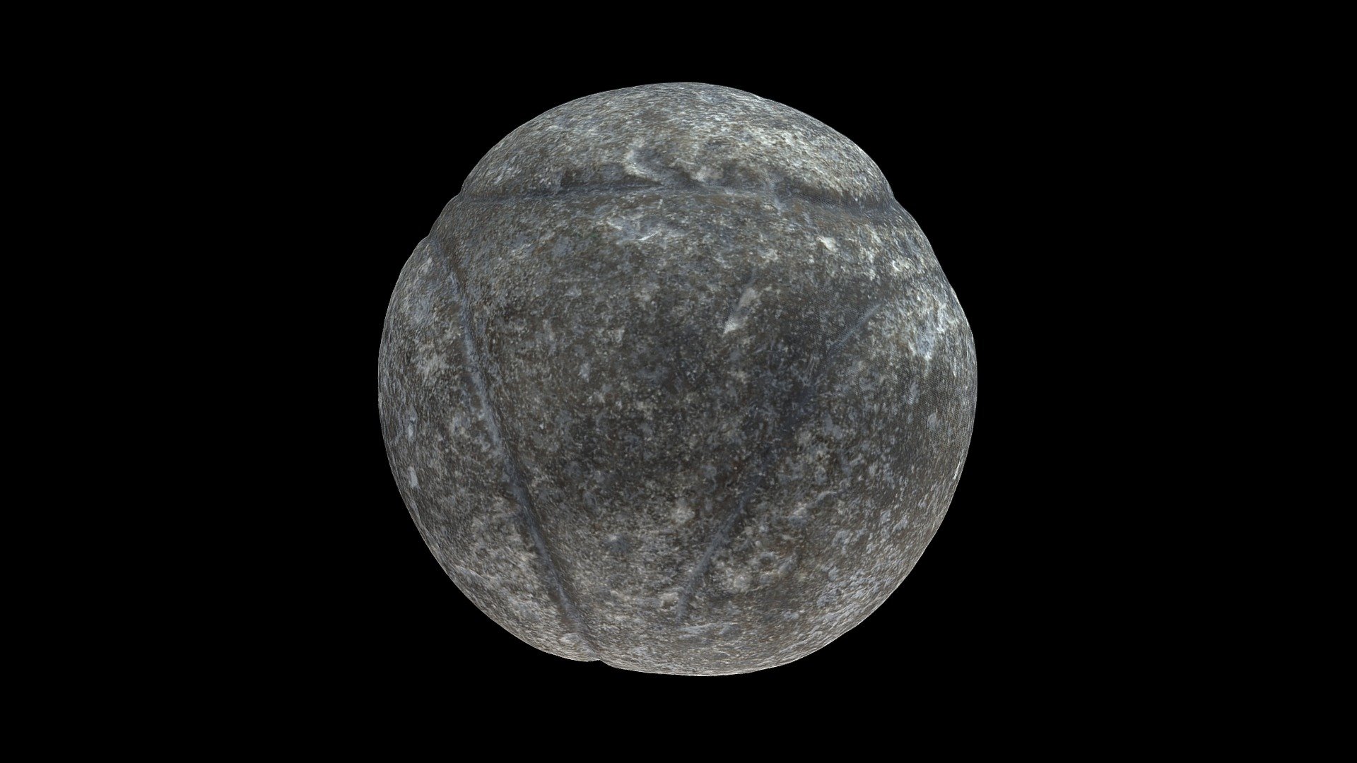 Carved stone ball, Aberdeenshire - 3D model by National Museums ...