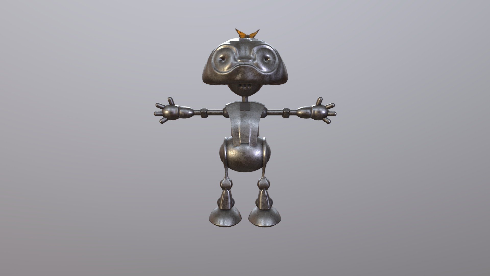 Stylized robot Timmy - Download Free 3D model by Kubox [0240603 ...