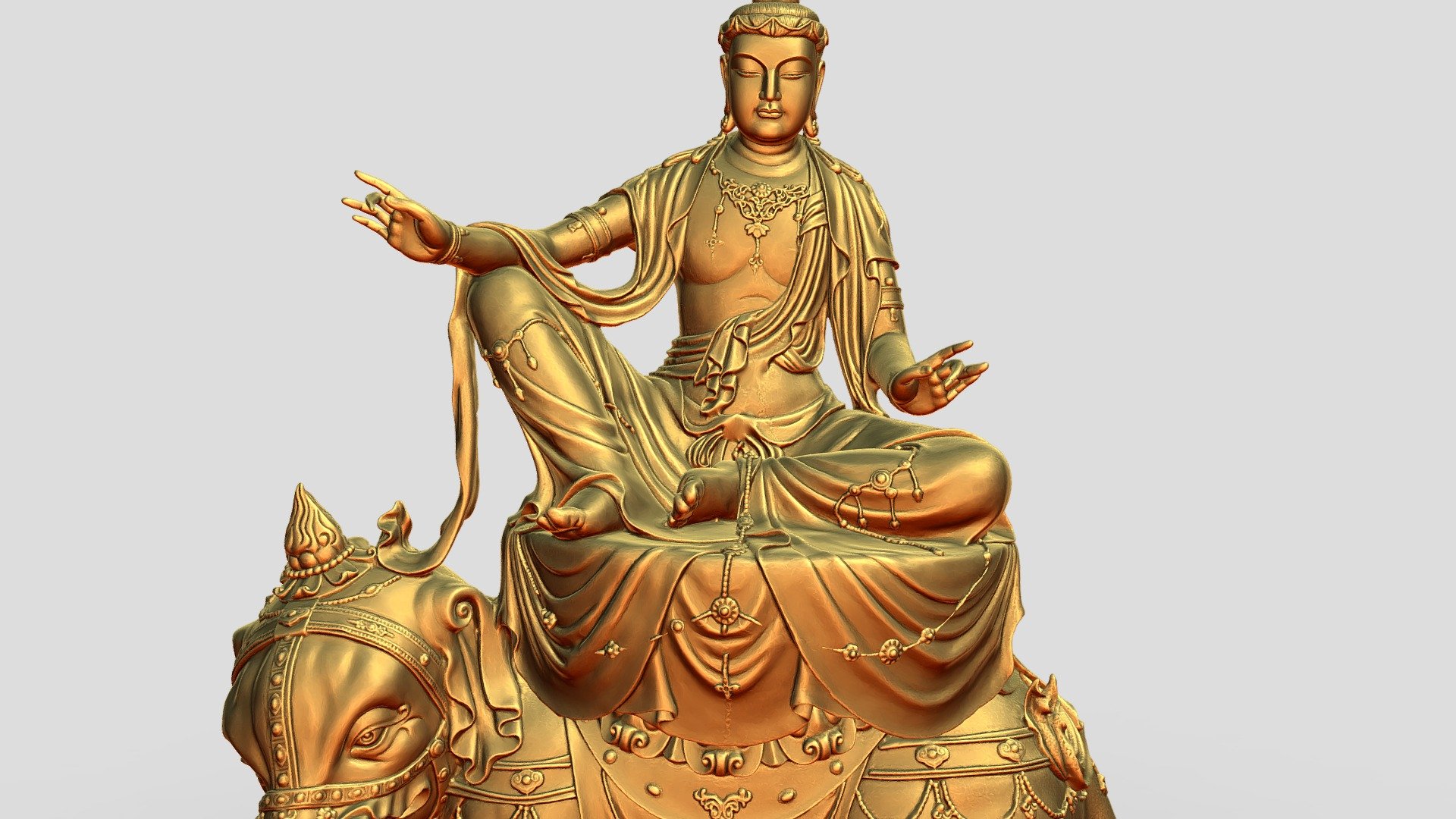 BUDDHA - 3D model by Diana Liu (@Diana123456) [0240a43] - Sketchfab