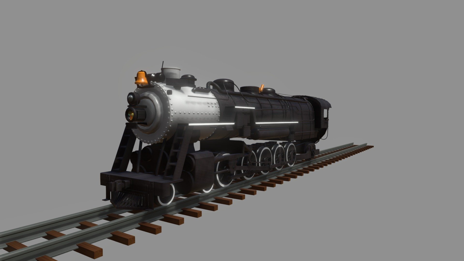 Baldwin 16-3-48/48-1/4-F Steam Locomotive - Download Free 3D model by ...