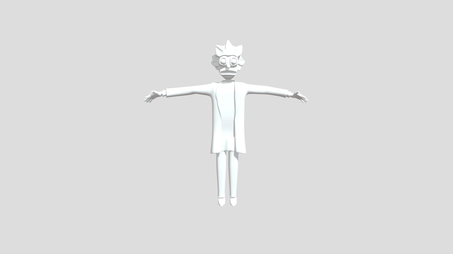 Rick Sanchez Desafio Corrección - 3D model by augustogama5 [0243524 ...