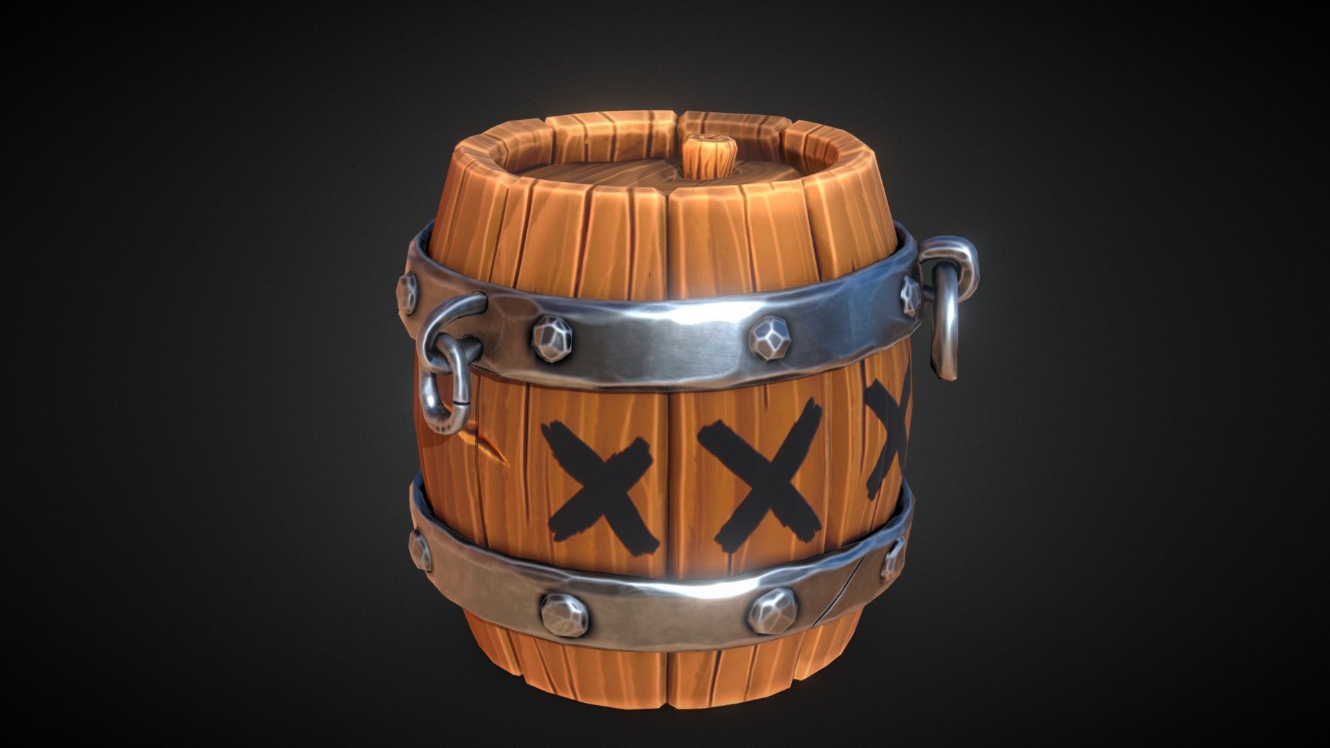 Barrel Stylized - Buy Royalty Free 3D model by Crowcage [0243cc4 ...