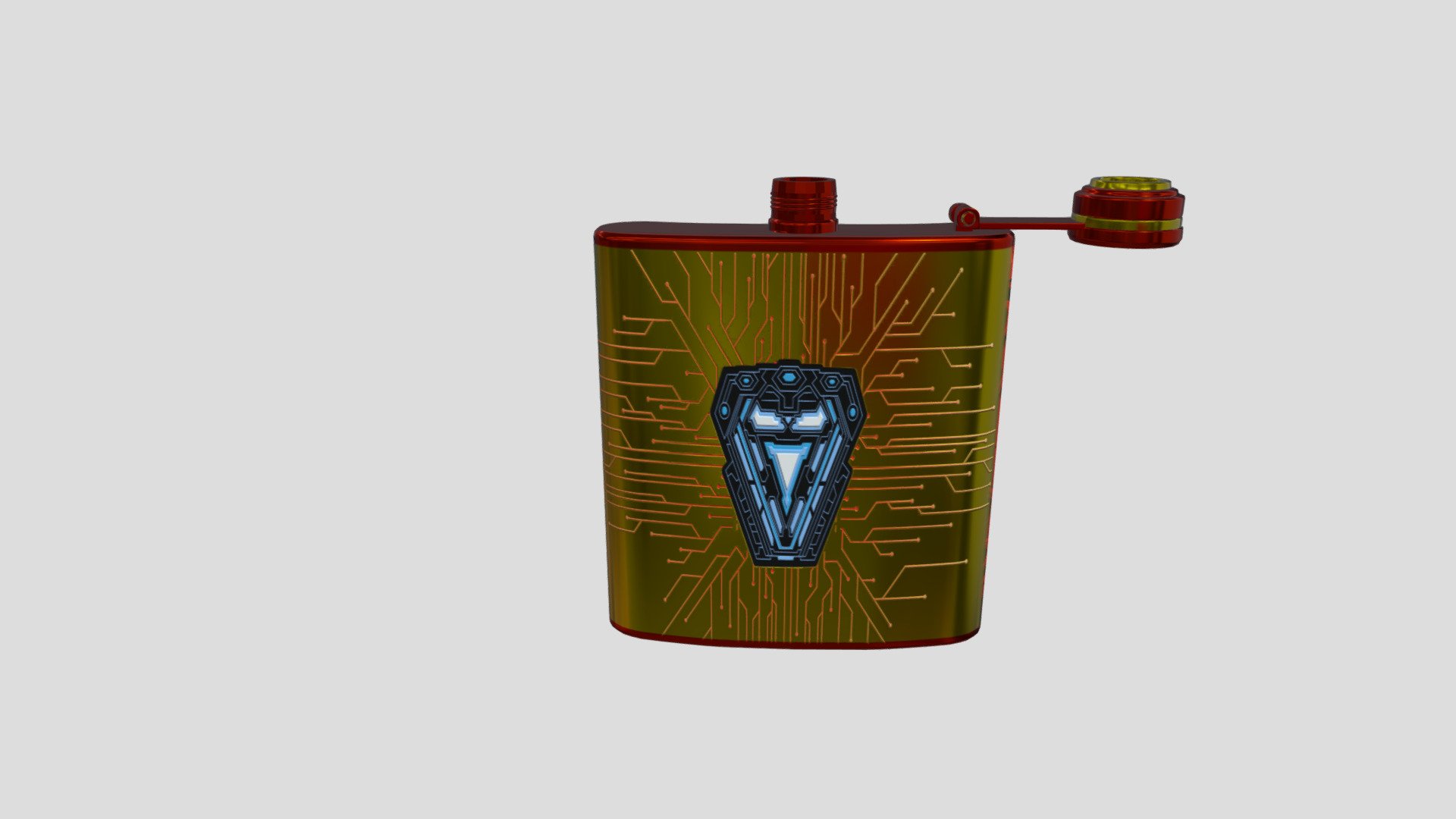 Hip_flask_sketchfab - 3D model by art_rageous_10 [0243d2c] - Sketchfab