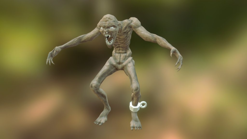 Ghoul - 3D model by Laura Riondet (@laurariondet) [02446ba] - Sketchfab