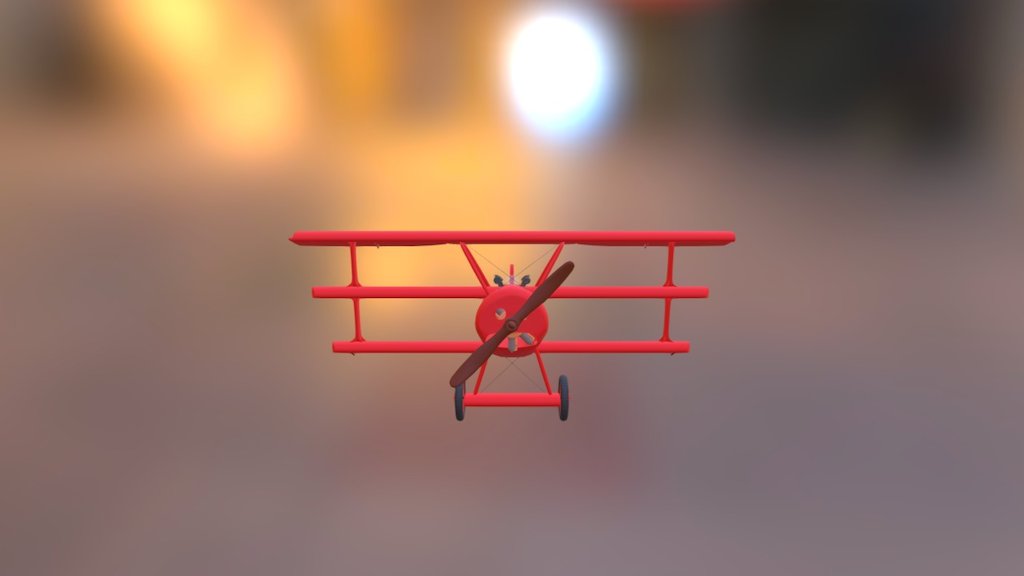 Red Baron - 3D model by luccasfreitas [0244db9] - Sketchfab