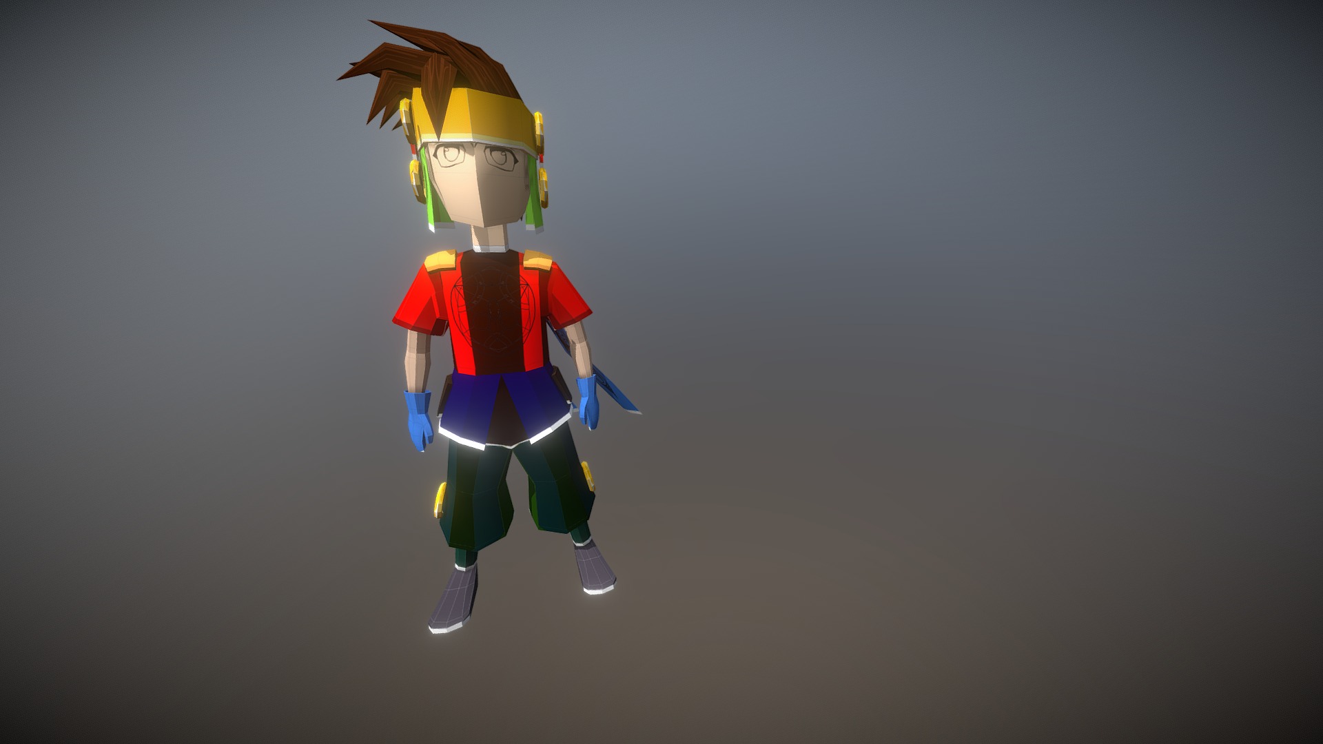 Character - 3D model by Marce_ver.2 [02463f5] - Sketchfab