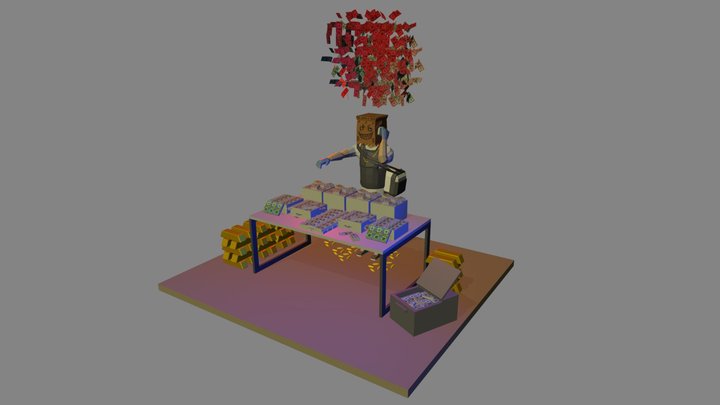 Cash 3D models - Sketchfab