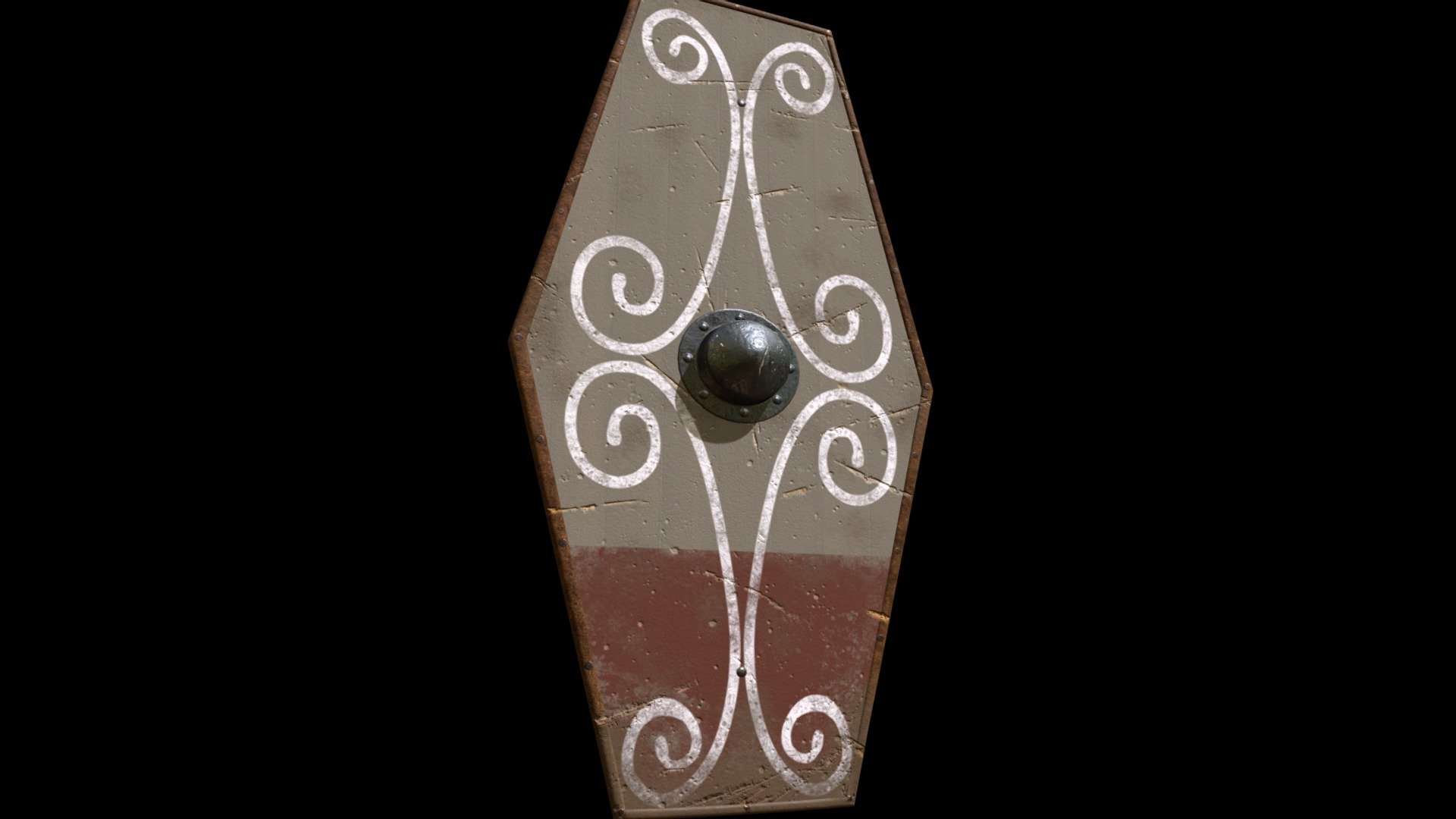Gallic Shield #6 - Buy Royalty Free 3D model by The Ancient Forge ...