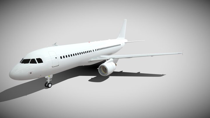 A320 3D models - Sketchfab