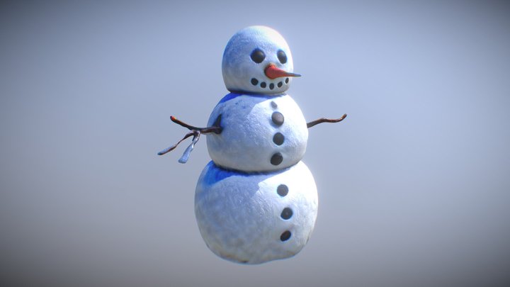 Snowman 3D models - Sketchfab