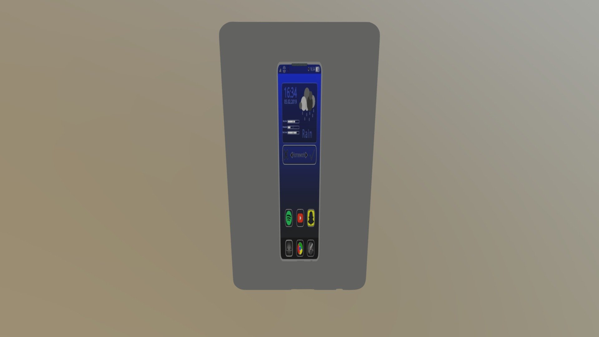 Avocado Phone - 3D model by Mango_008 [02482e0] - Sketchfab
