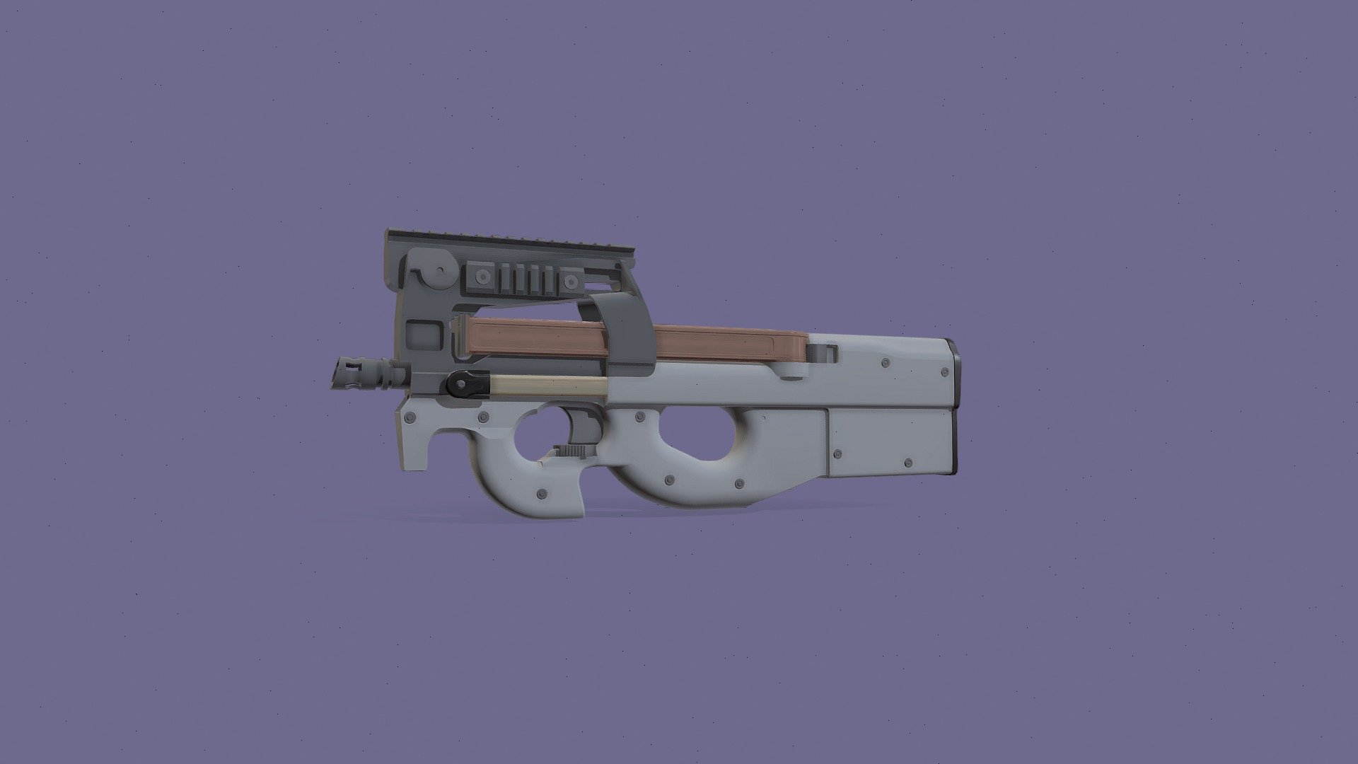 FN P90 - 3D model by ONALPENETRATOR (@Jack.Vert.) [024865c] - Sketchfab