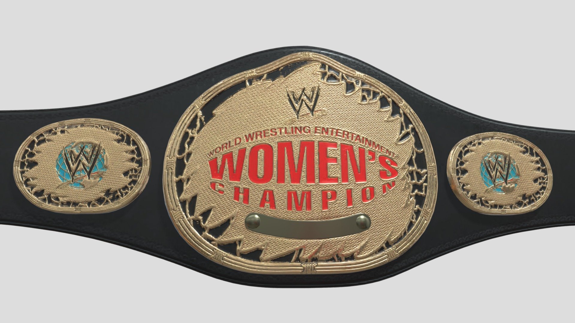 WWE WOMEN'S CHAMPIONSHIP '98-'10 - Download Free 3D model by ...