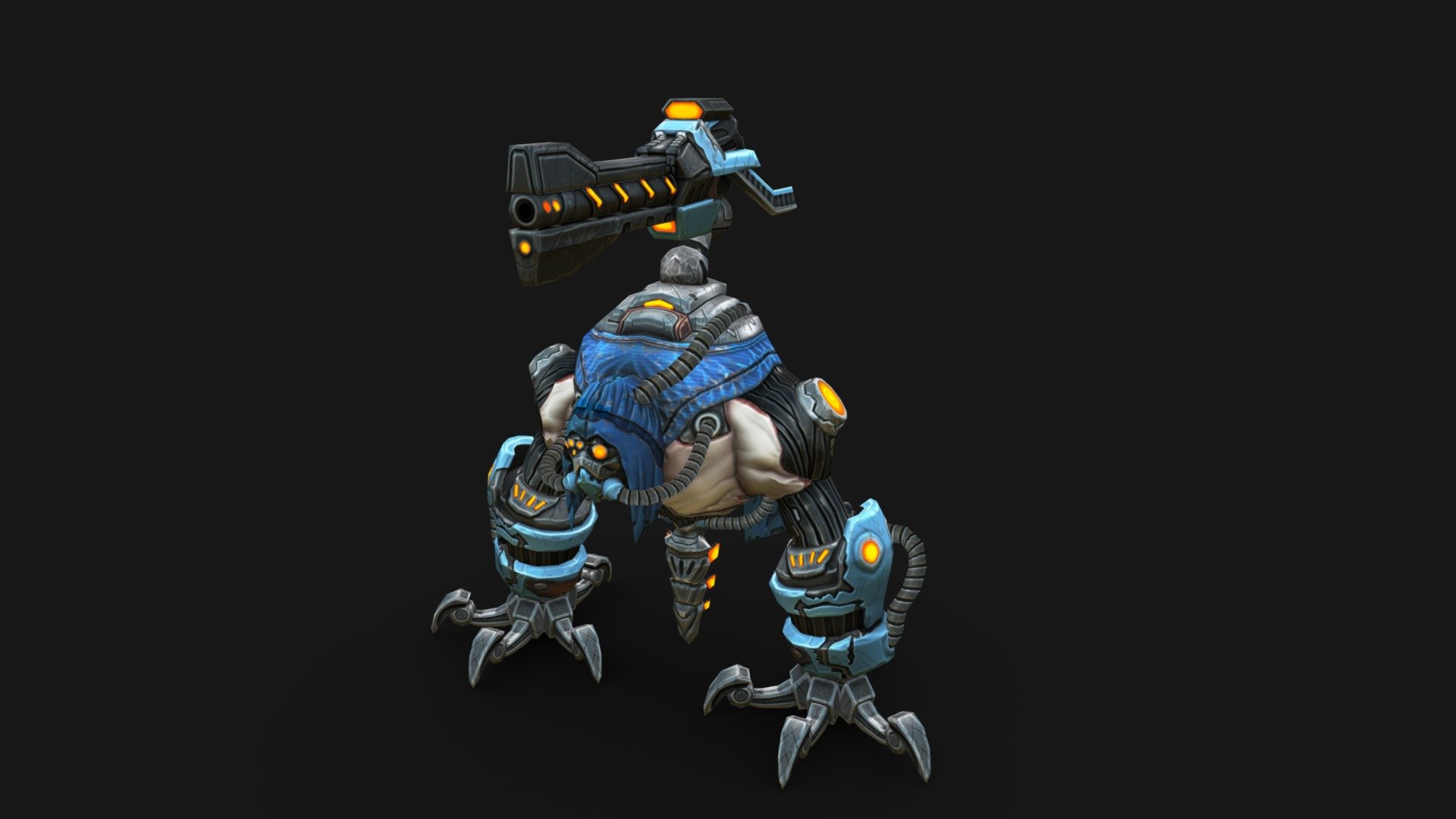 shooter_2 - 3D model by CC (@ccsf) [024b396] - Sketchfab