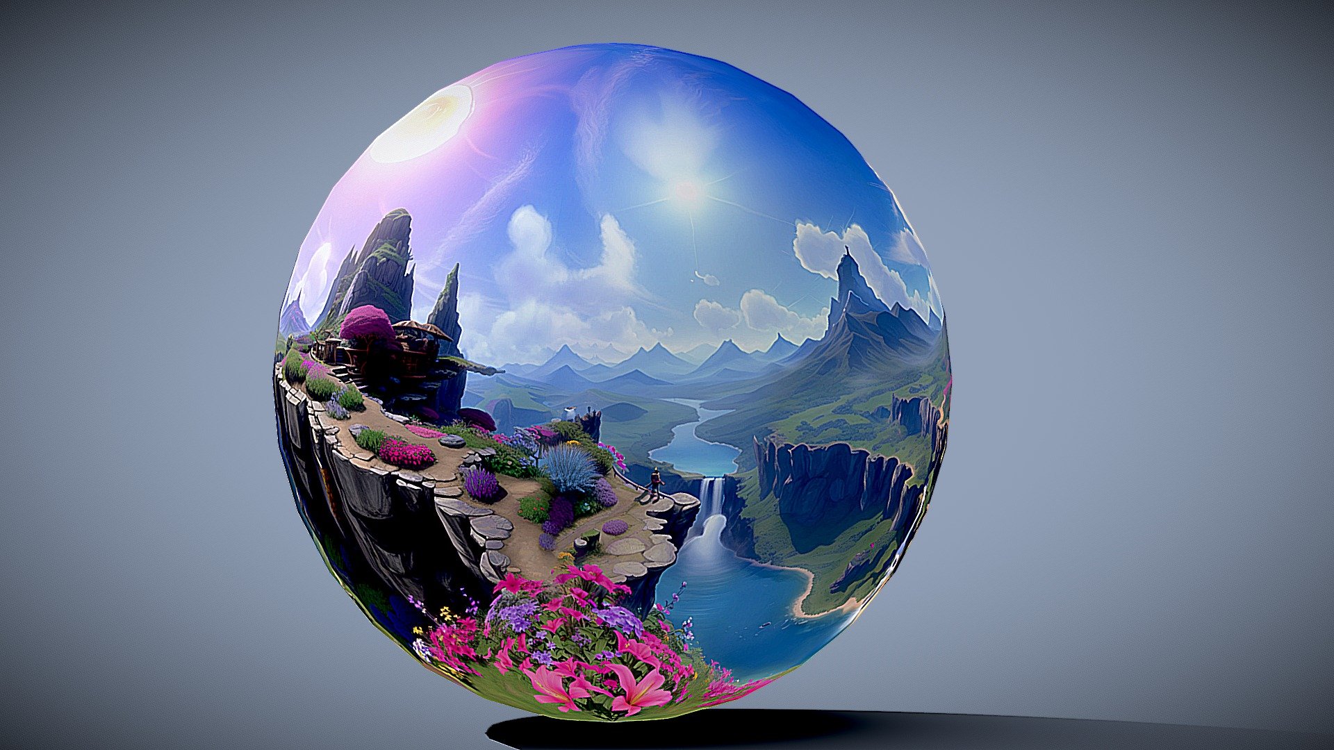 Environment sphere - Download Free 3D model by rosaliarenda [024bb8b] - Sketchfab