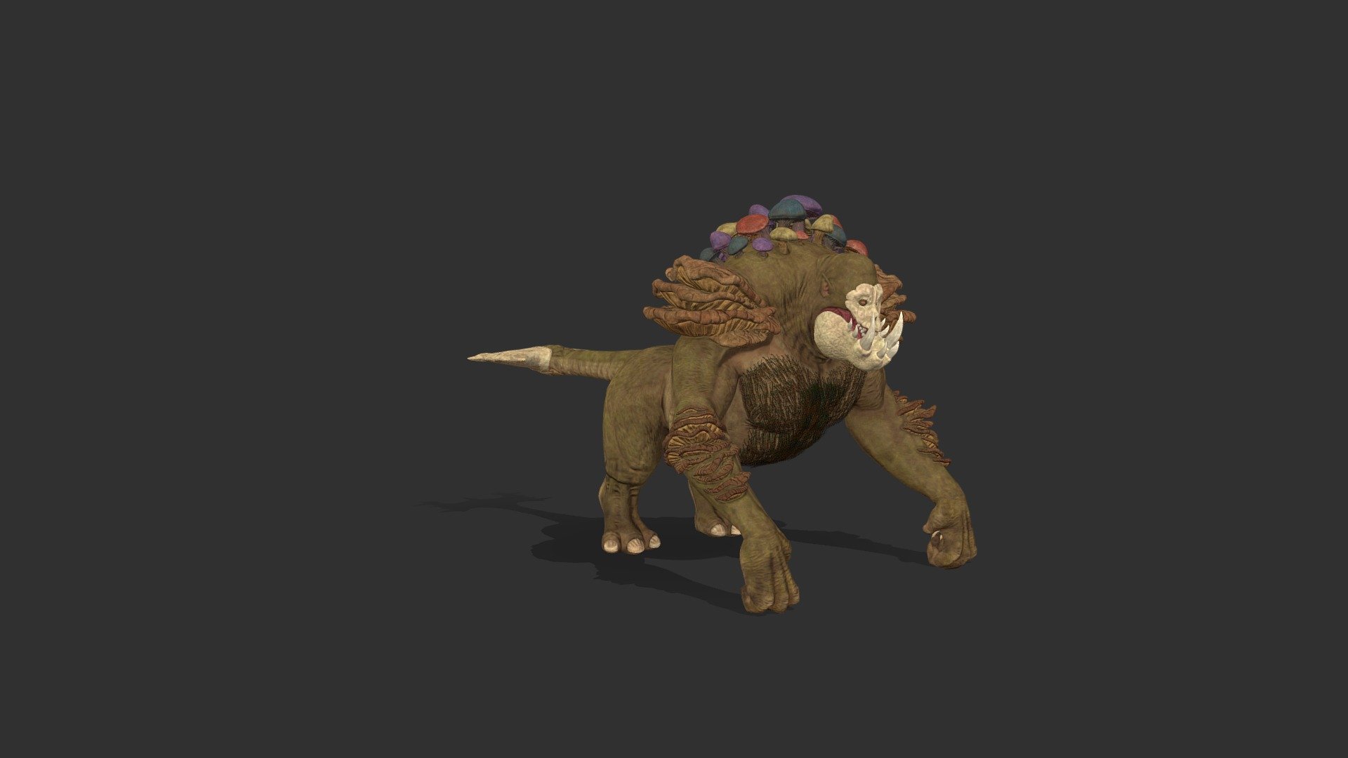 Kriegork - The Fungal Tyrant - 3D model by Aryan Shahdadi ...