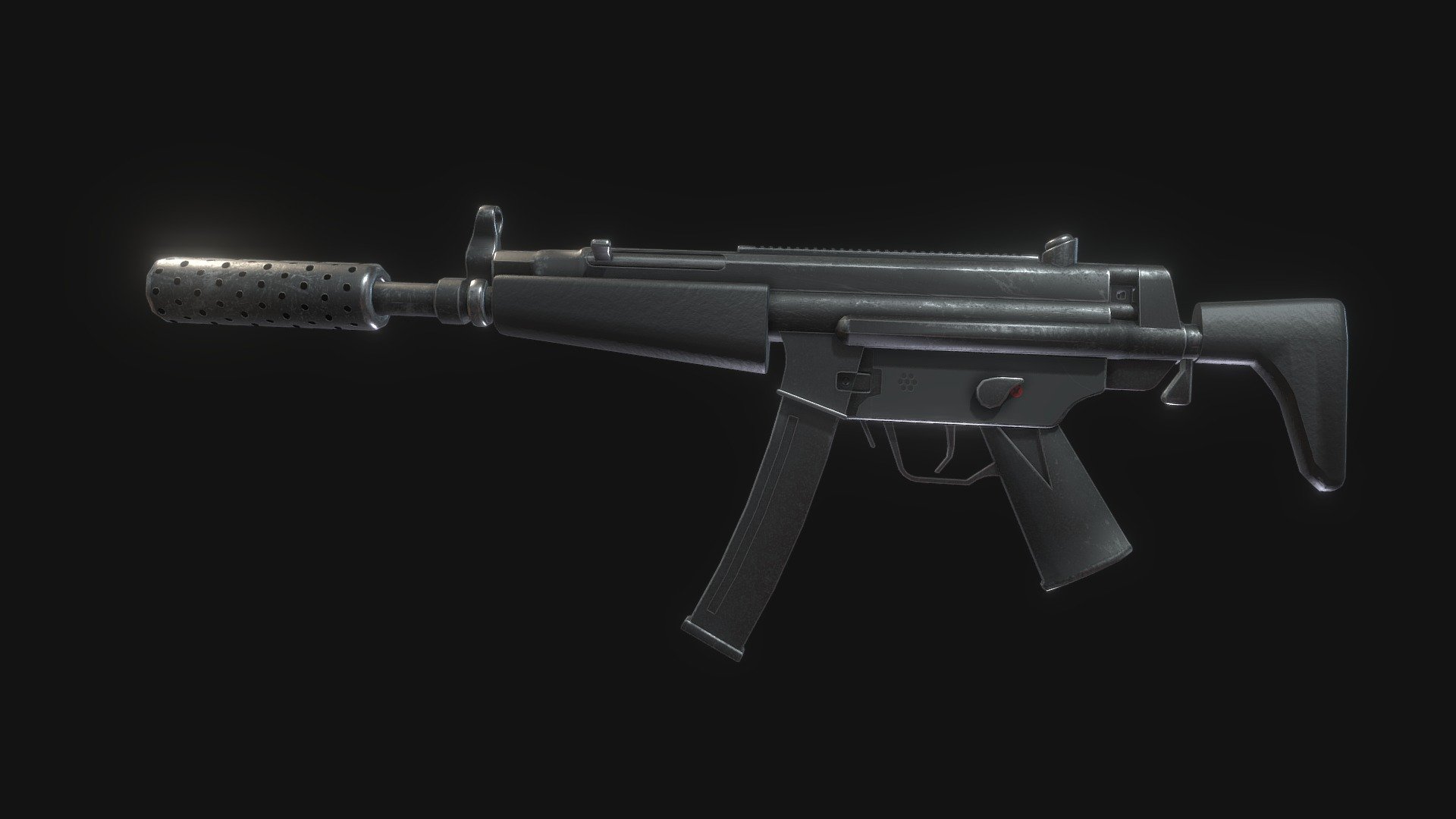 Mp5 - Download Free 3D model by Giroo (@girayilhan) [024d293] - Sketchfab