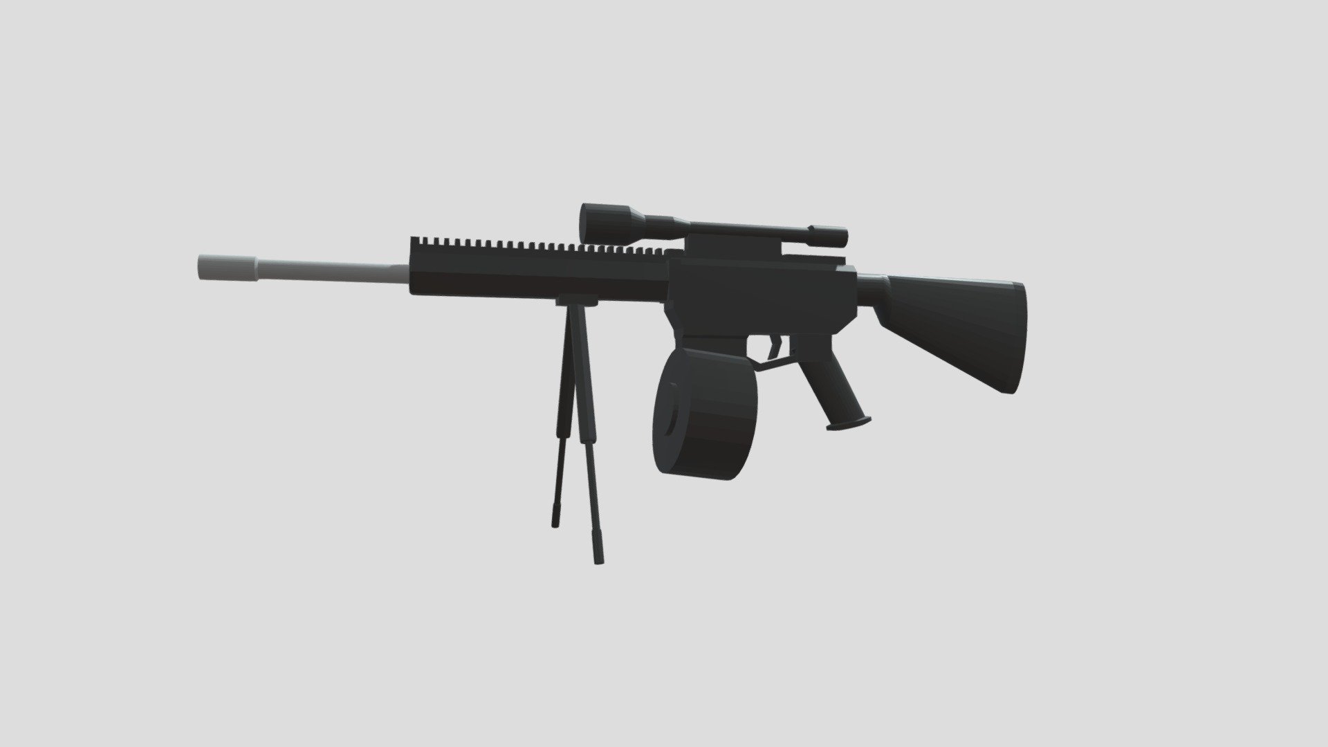 Custom AR With Atachments - Download Free 3D model by The Joker ...
