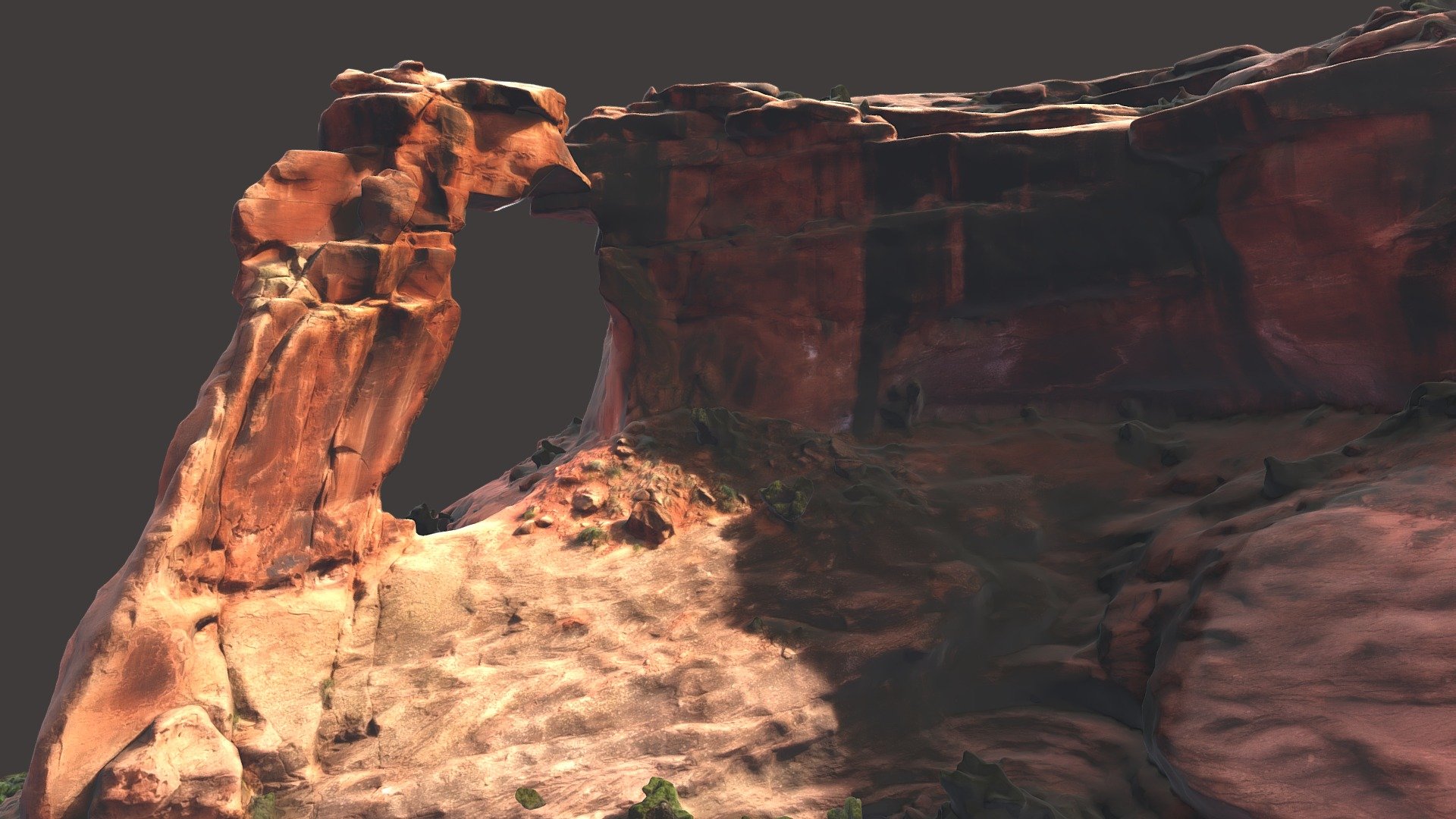 Hunter Arch - Download Free 3D model by Univ. of Utah Geohazards ...