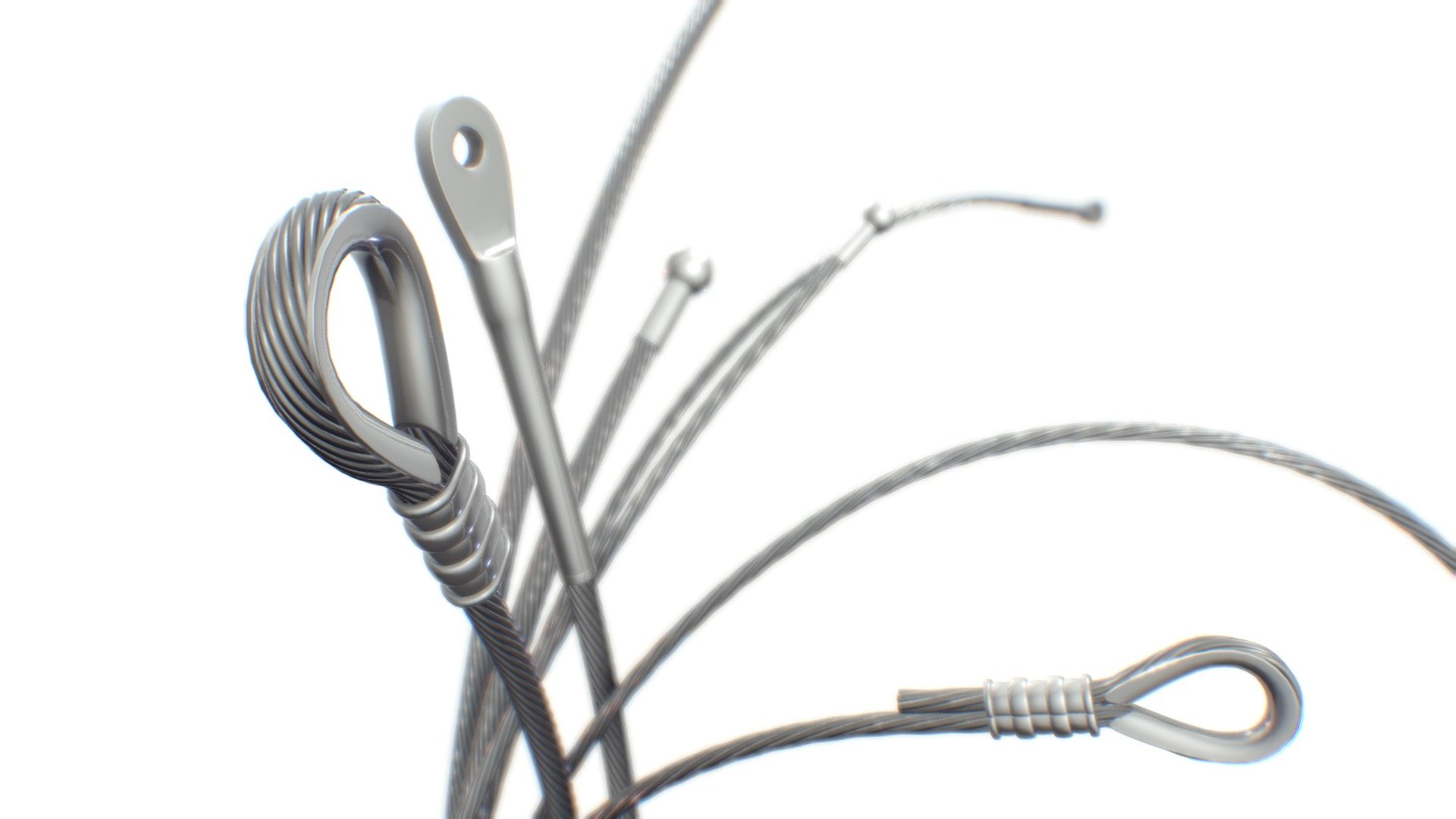 Steel Wire Fittings - Buy Royalty Free 3D model by BitGem [0250451 ...