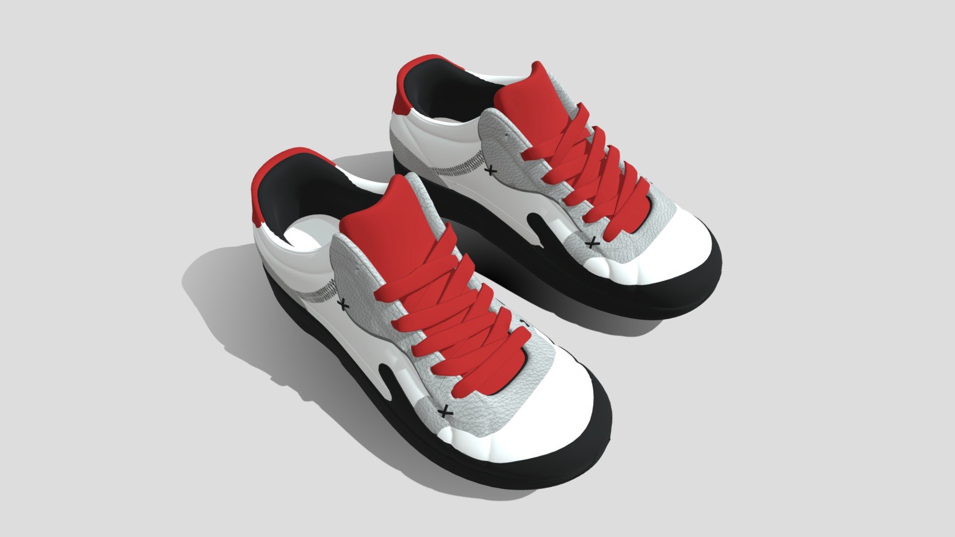 Sneakers - 3D model by tranduyhieu2018 [0252f85] - Sketchfab