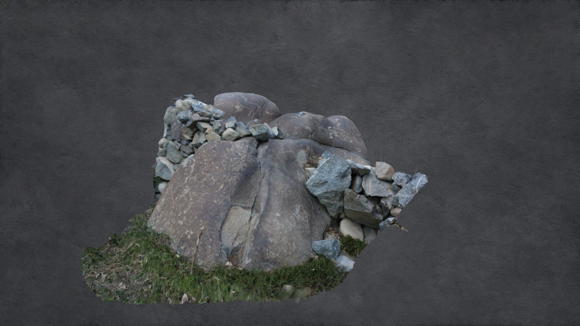 Rock Carving at Thor East (Rock 119) - 3D model by cvlablums [0255835 ...