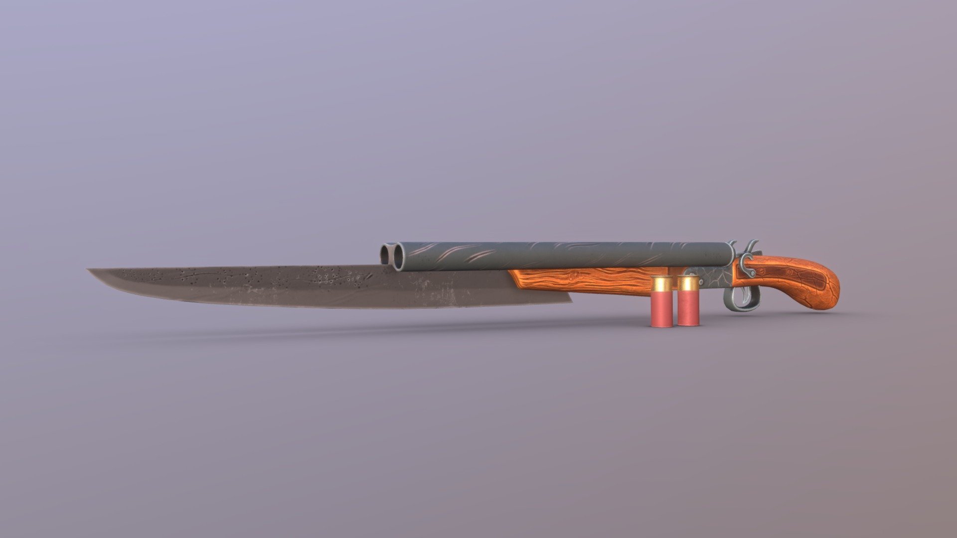 Gun Stylized - Buy Royalty Free 3D model by Vladislav99 [0256708 ...