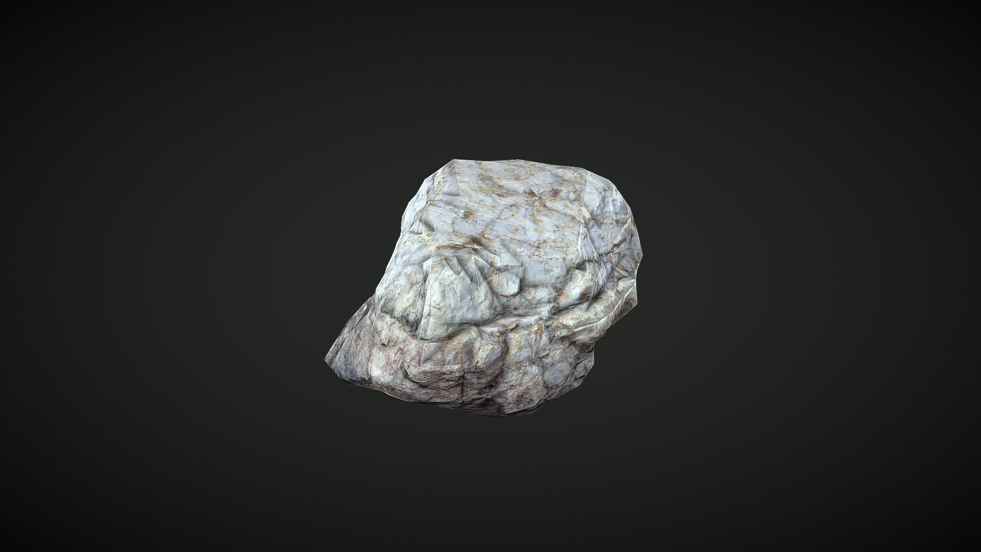 Low Poly Rock Model - 3D model by gsteely [0256d35] - Sketchfab