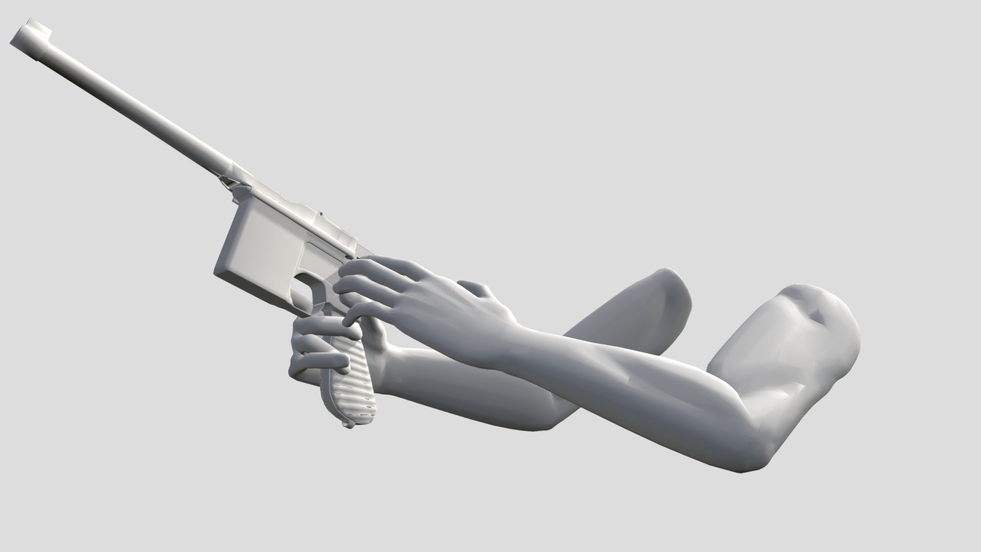 First Person Character Arms - 3D model by NathanIndustries [02577fb ...