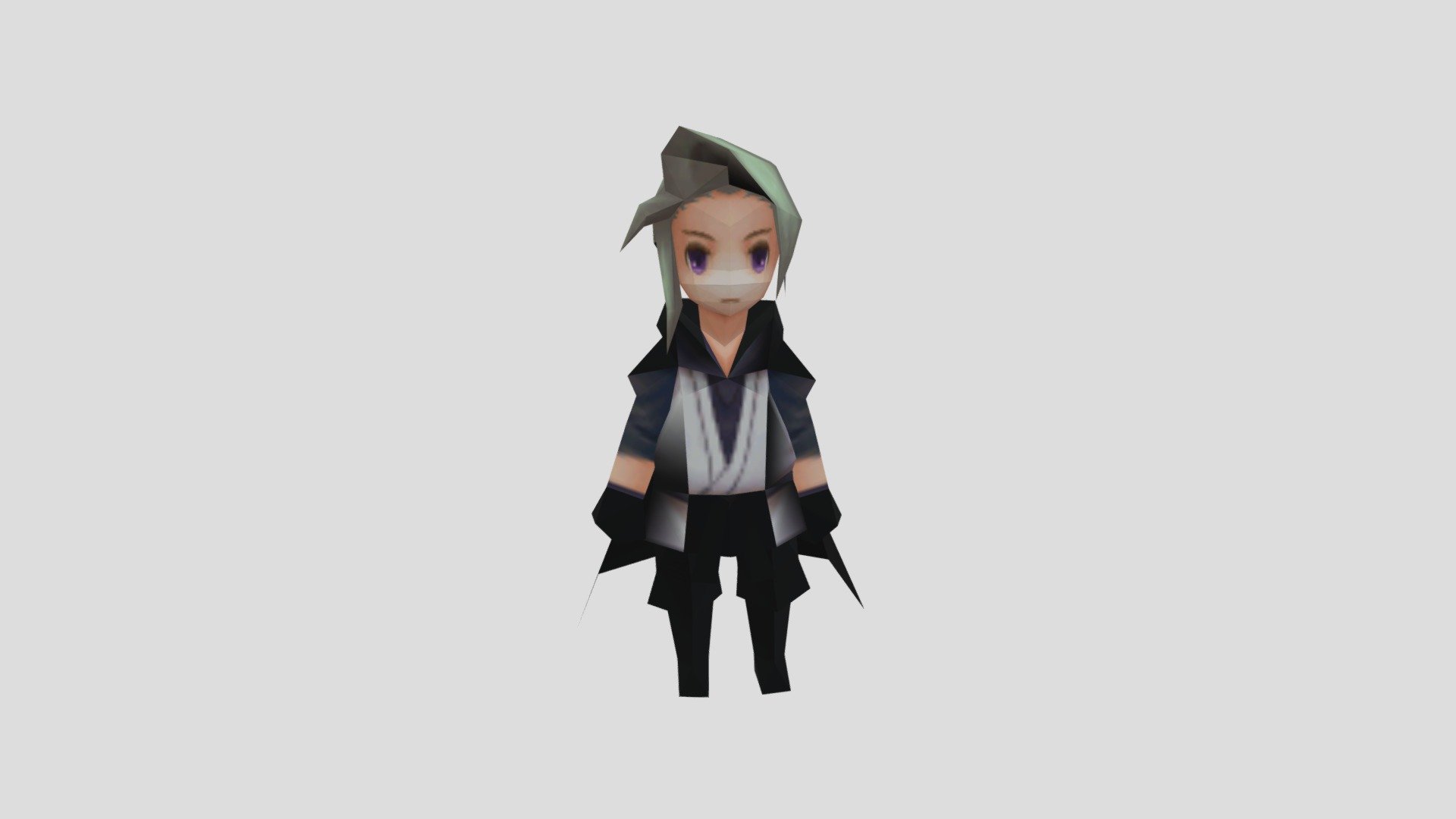 DS D Si - Final Fantasy III - Luneth Black Belt - Download Free 3D ...
