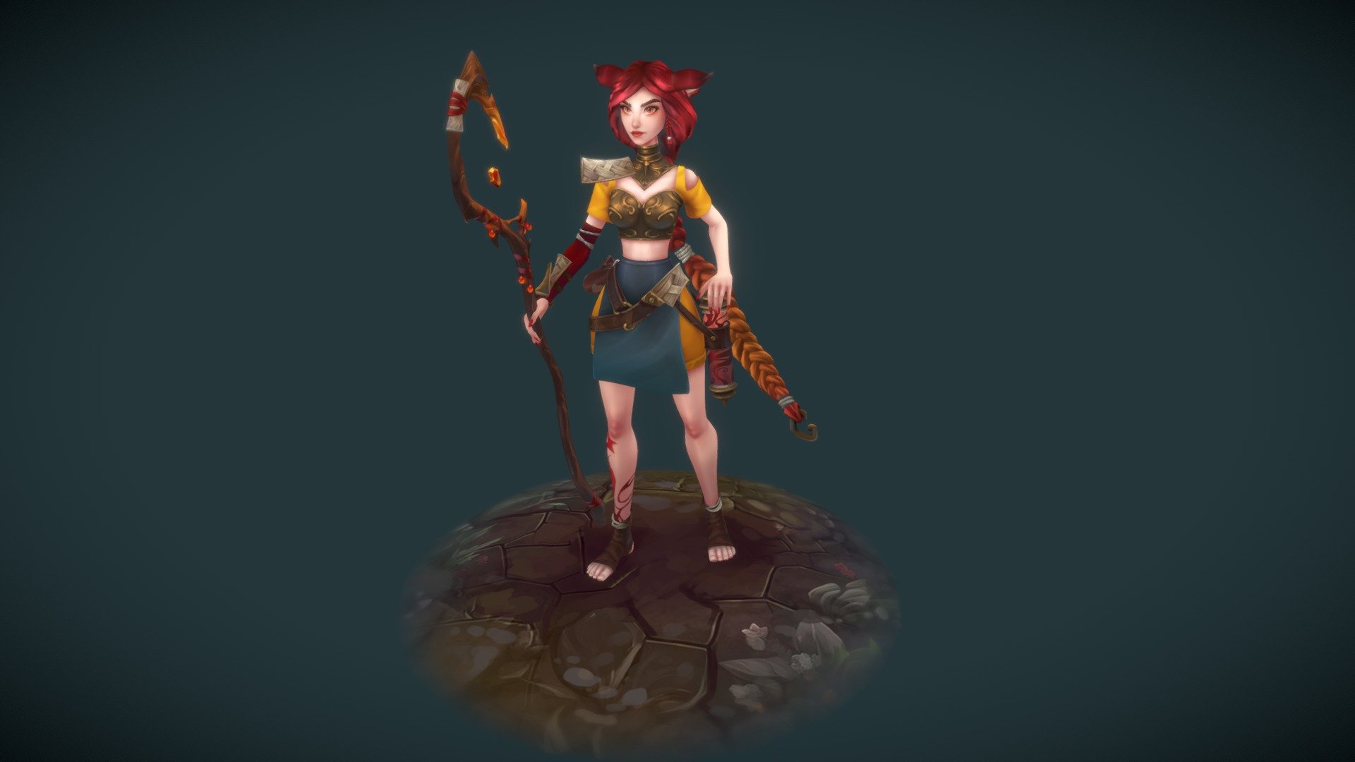 Miranda - 3D model by Oleaf (@homkahom0) [025b237] - Sketchfab