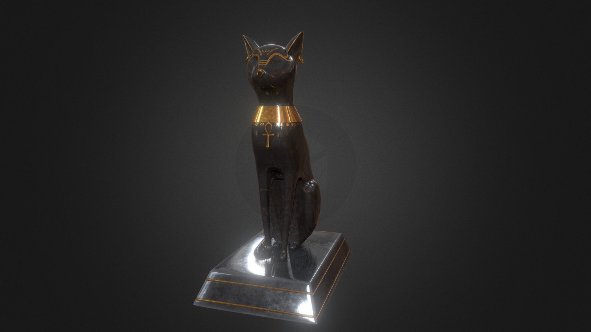 Bastet - 3D model by Adrienn Bors (@AdriennB) [025bd5a] - Sketchfab