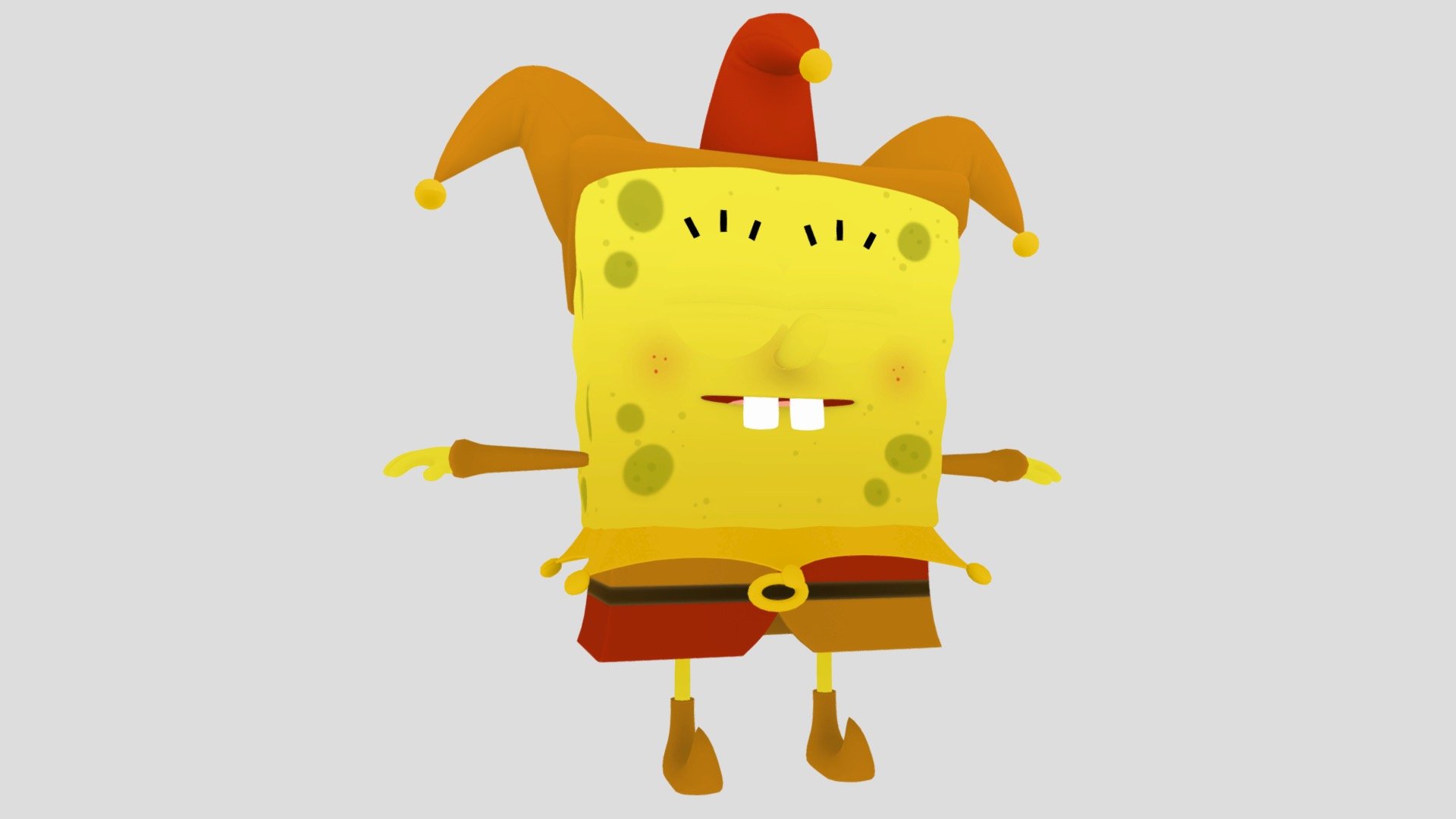 The Cosmic Shake SpongeBob (Bard) - 3D model by SMF Features Developed ...