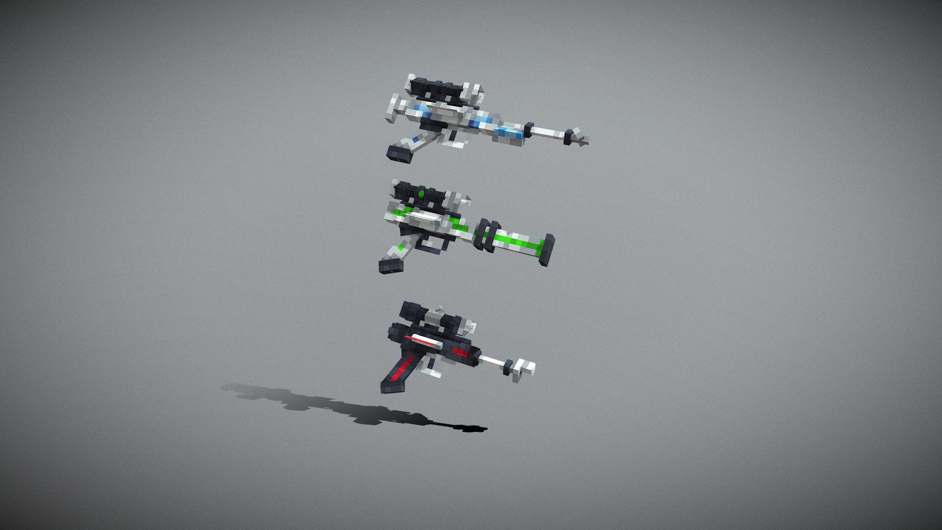 Laser Gun - 3D model by EnderKariz (@riskybppn06) [025e0de] - Sketchfab