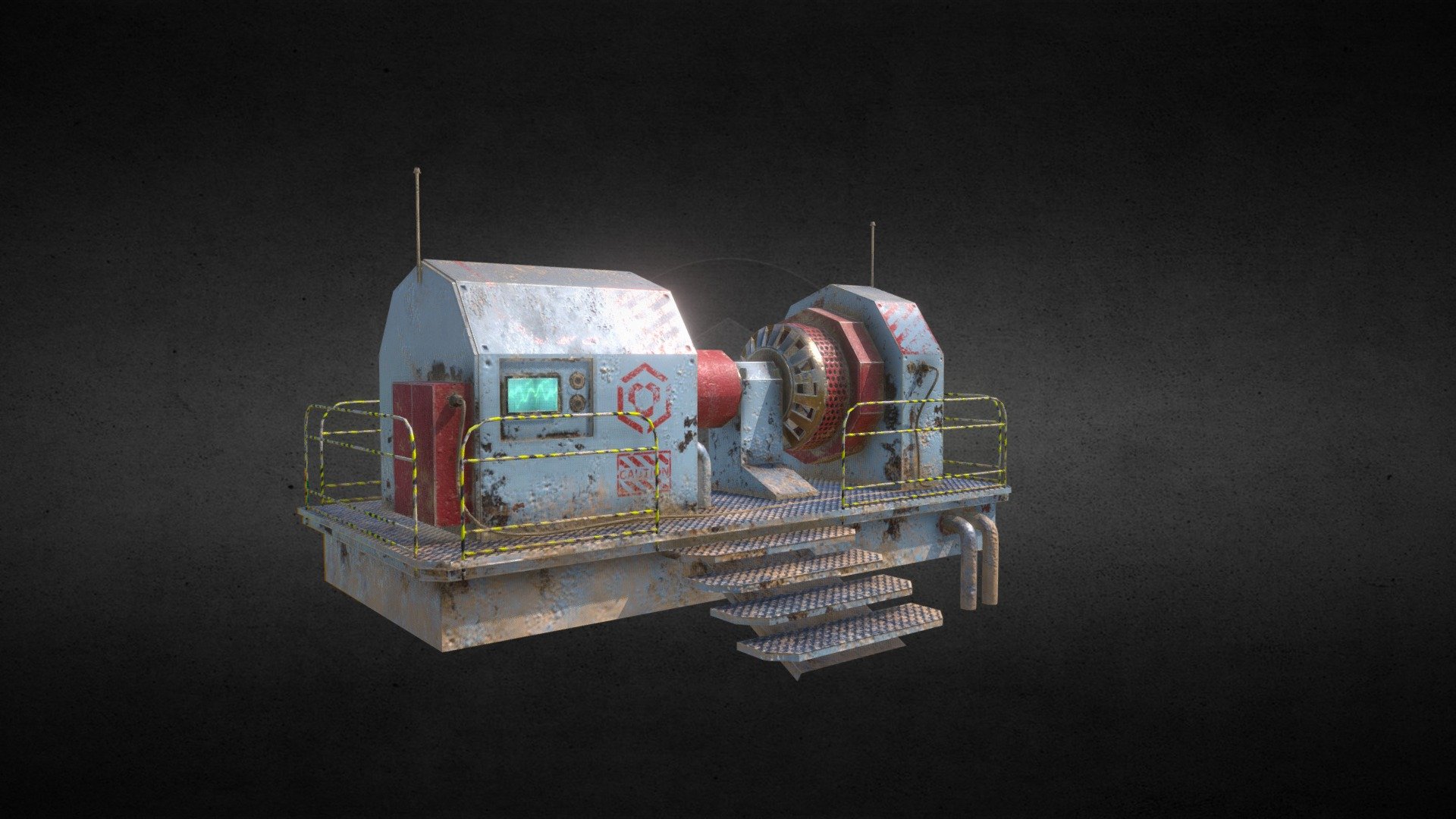 Energy Generator - 3D model by ghosty3d [025eab4] - Sketchfab
